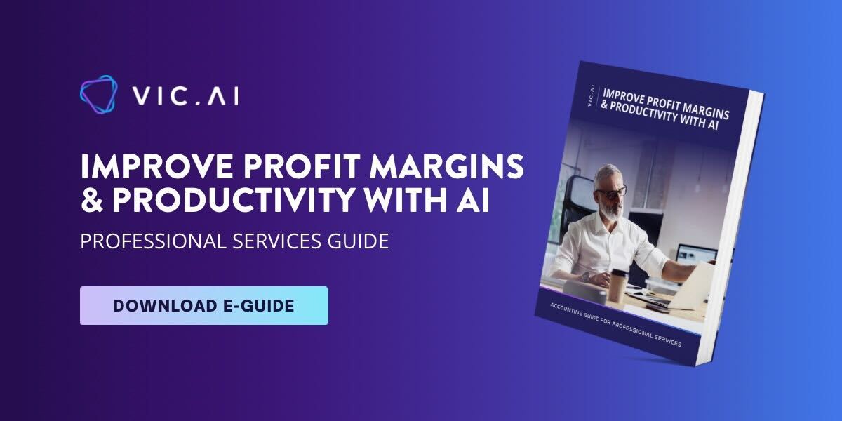 Professional services finance: improve profit margins with AI Professional services finance: improve profit margins with AI
